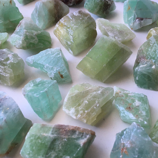 1.5"-2" Green Calcite Chunk – Illuminated Living LLC